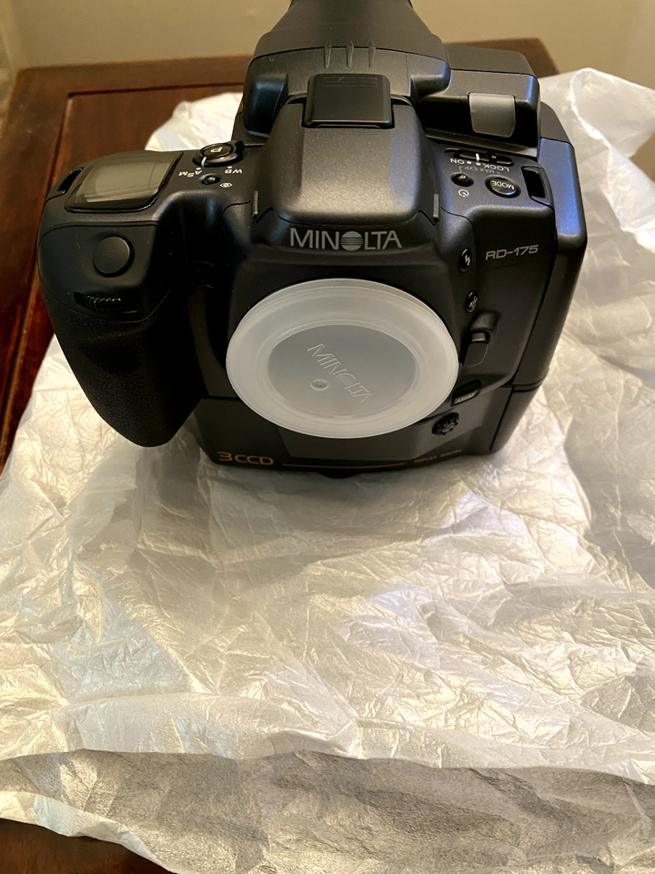1995 Minolta RD-175 Camera WITH BAG & LENS & 3500xi FLASH INCLUDED | eBay