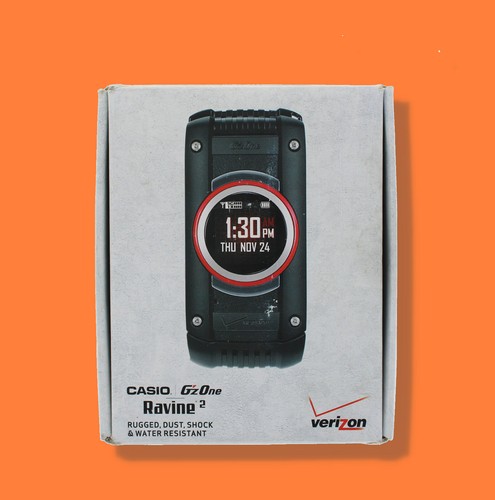 Casio G'zOne Ravine 2 - 512MB - Black (Verizon) Smartphone for sale ...