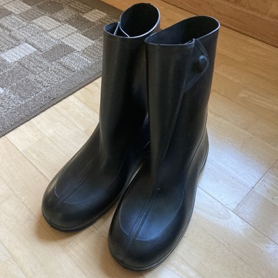 Tingley Black Rubber Overboots Tuff Size XL | eBay