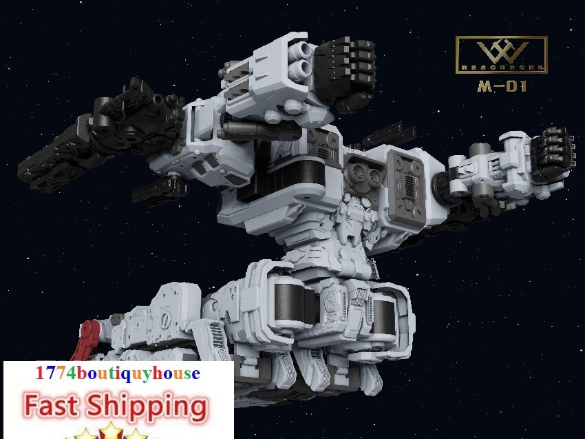 NEW IN BOX TRANSFORMER W-Resources M-01 Steel Fortress FOC Metroplex 47 ...