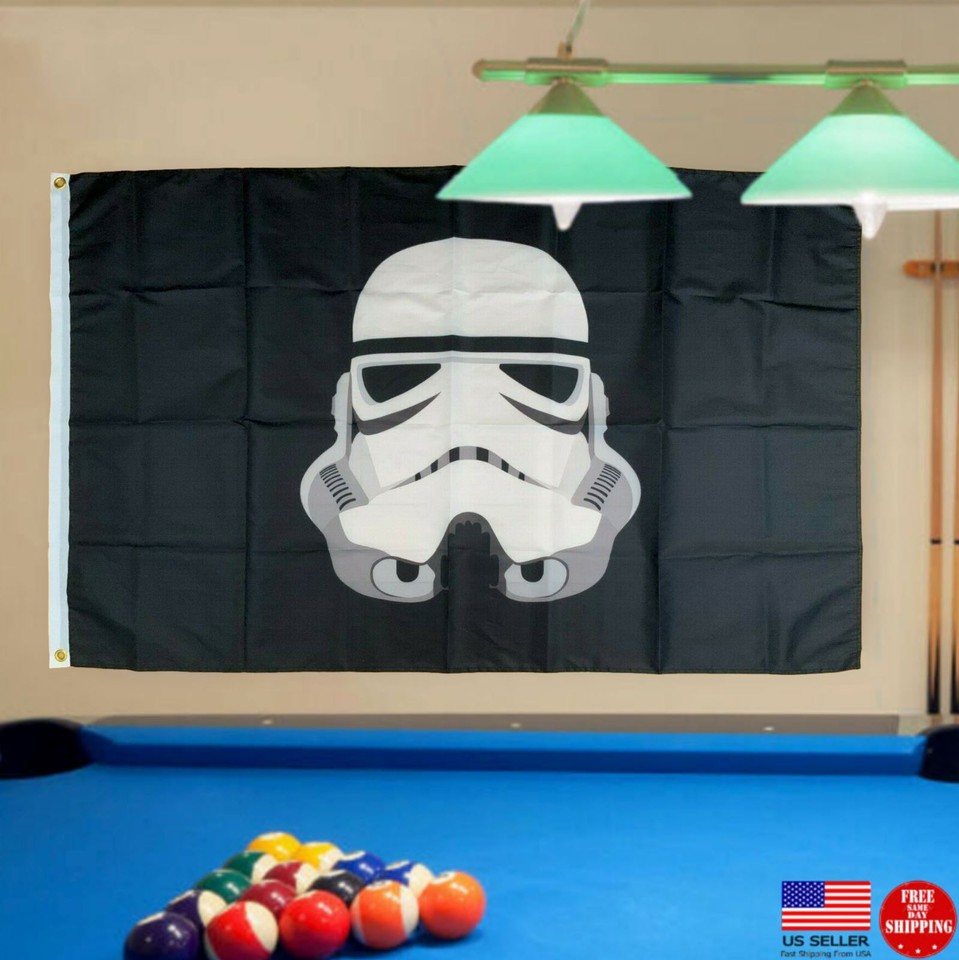 Star Wars Galactic 3x5 Flag Banner Empire Strikes Back Stormtrooper ...