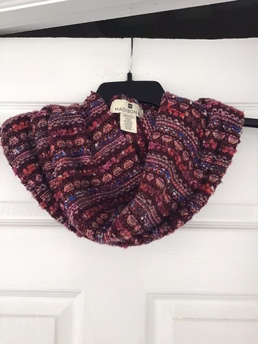 NWOT Anthropologie Madison 88 Multicolor Multi Stitch Knit Wide ...