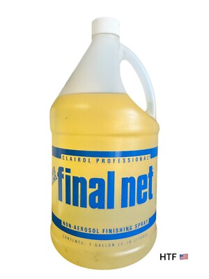 Final Net REGULAR HOLD Non-Aerosol Finishing Spray 1 Gallon/ 128 OZ | eBay