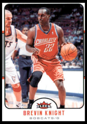 2006 Fleer #16 Brevin Knight Charlotte Bobcats Basketball Card | eBay