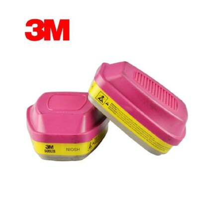 3M 60928 Organic Vapor Acid Gas P100 Replacement Respirator Cartridge ...