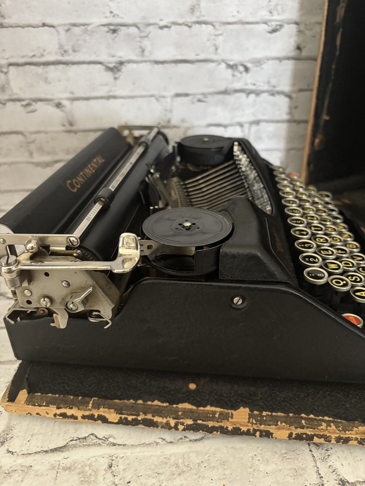 Vintage German Continental 34 Portable Typewriter | eBay