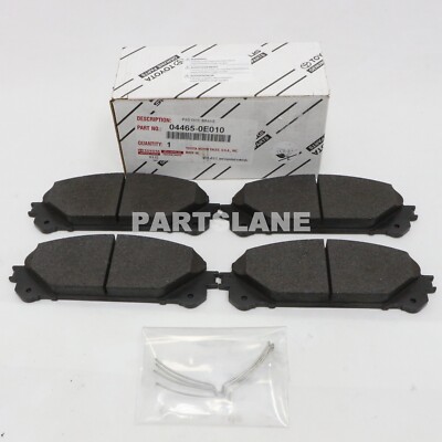 Toyota Highlander Sienna OEM Genuine Front Disc Brake Pad Kit 04465 ...
