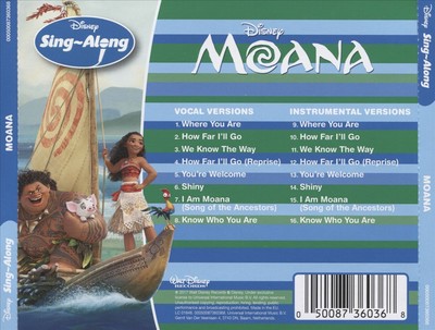 VARIOUS ARTISTS DISNEY SING-ALONG: MOANA NEW CD 50087360368| eBay