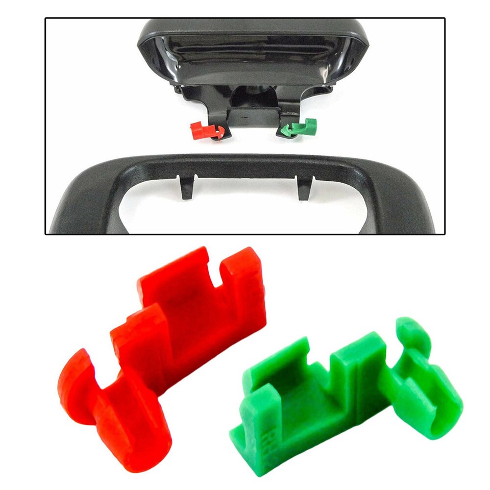 2x Tailgate Handle Rod L&R Clips Pair Set Fits Chevy 99-07 Silverado ...
