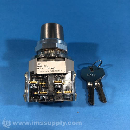 Allen Bradley 800T-H33A Non-Illuminated Selector Switch USIP | eBay