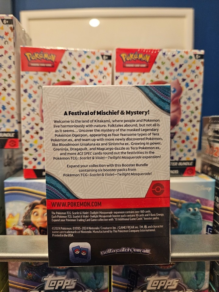 Pokemon TCG Twilight Masquerade Booster Bundle Box Factory Sealed | eBay