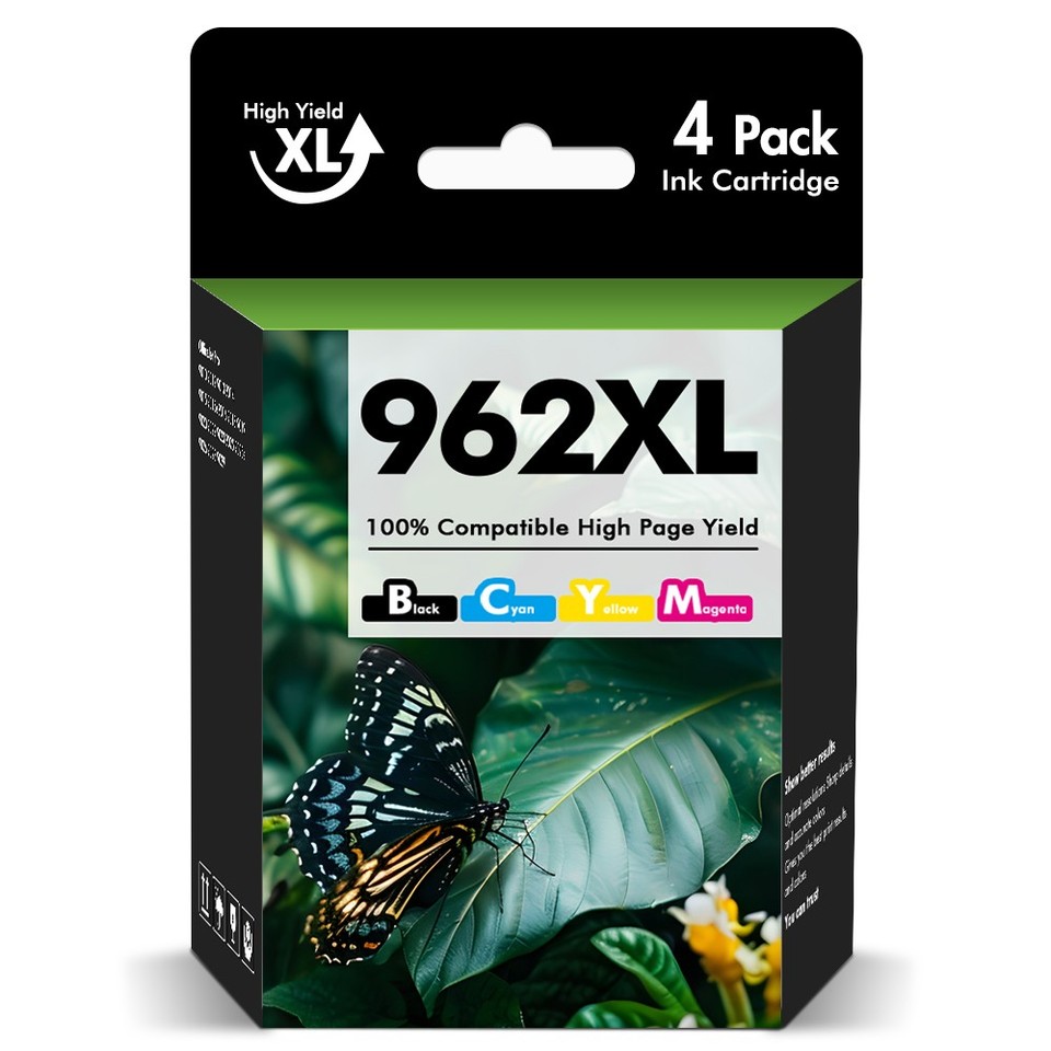 962XL Ink Cartridges Combos for HP Officejet Pro 9010 9015 9018 9020 ...