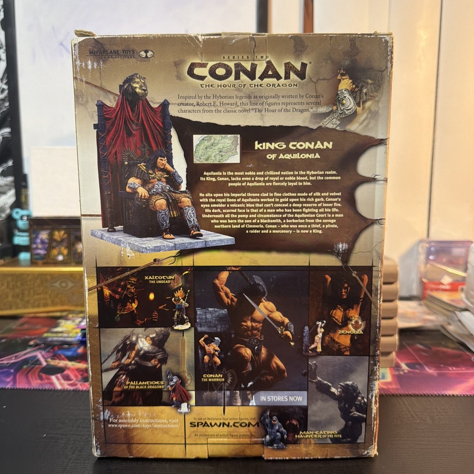 McFarlane Toys - Conan series 2 - King Conan of Aquilonia new in box | eBay
