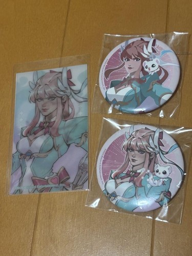 Overwatch 2 Freya Raffle Lottery Badge Keychain Card Set Collectible | eBay