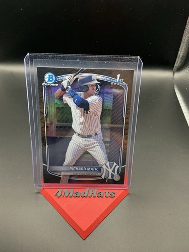 2025 Topps Bowman Chrome RICHARD MATIC 1st Reptilian #BCP-71 Yankees | eBay