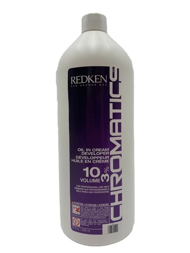 Redken Chromatics Oil In Cream 10 Volume Developer 32 oz | eBay