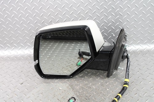 15-20 Escalade *WORN* White Diamond Driver Side Left LH Door Mirror W ...