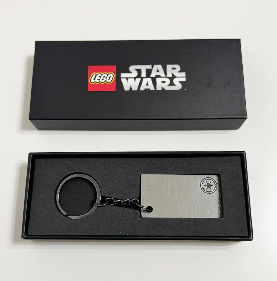 LEGO 5007403 Star Wars Mandalorian Beskar Keychain Limited Edition GWP ...