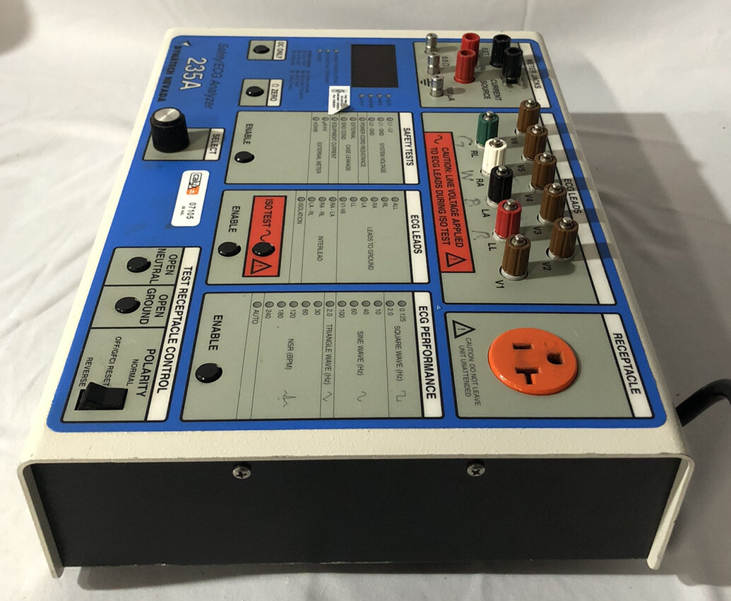 Fluke Dynatech Nevada DNI 235A Safety Analyzer, ECG Safety Analyzer ...