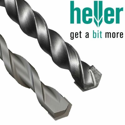 CONCRETE DRILL BITS GERMAN QUALITY HELLER MASONRY ProStone Block Brick ...