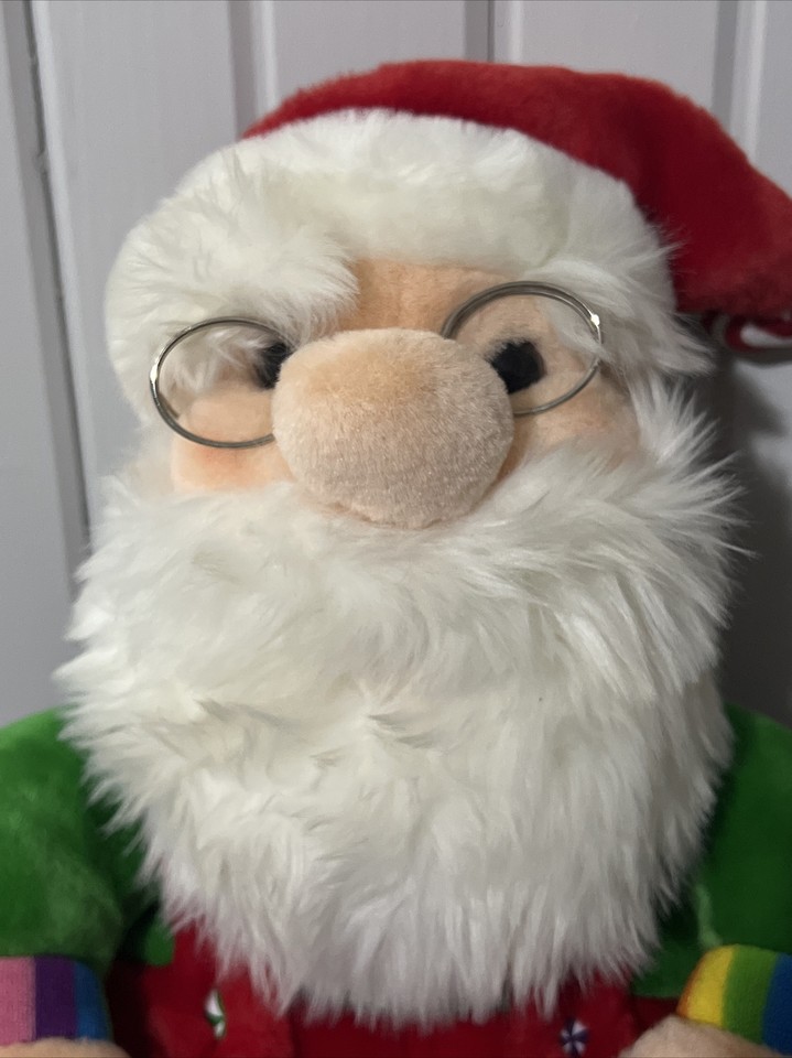 Sugar Plum Junction Santa Claus Stuffed Plush Doll Commonwealth Toy ...