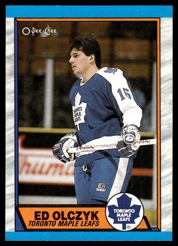 1989-90 O-Pee-Chee Ed Olczyk Toronto Maple Leafs #133 | eBay
