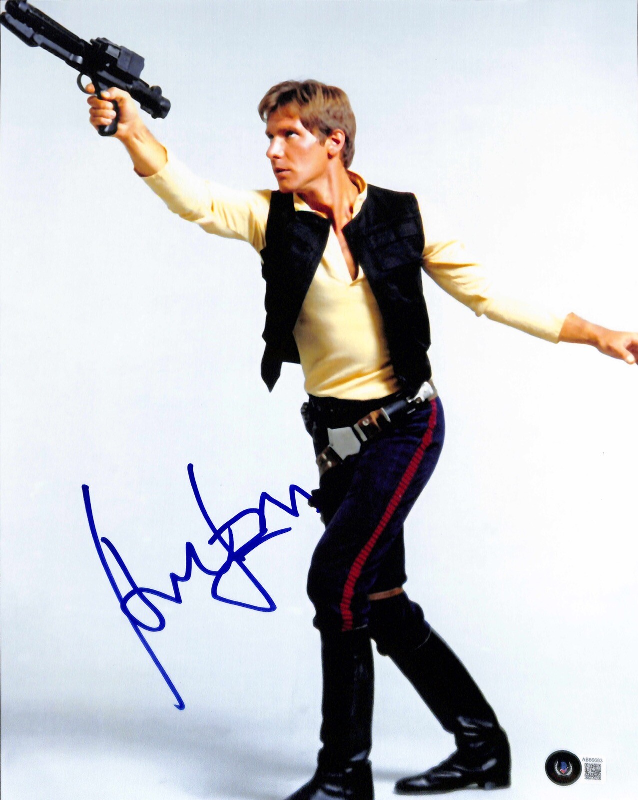 Harrison Ford Autographed Memorabilia | Signed Photo, Jersey ...