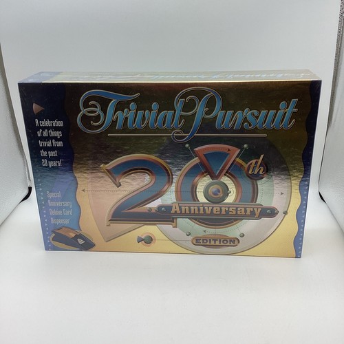 Trivial Pursuit 20th Anniversary Edition Family Board Trivia Game ...