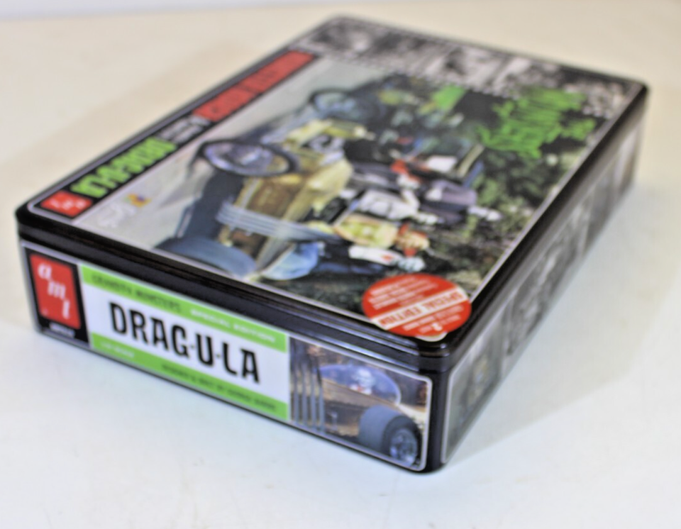AMT MUNSTER COACH / DRAGULA COMBO 1/25 SCALE VINTAGE PLASTIC MODELKIT ...