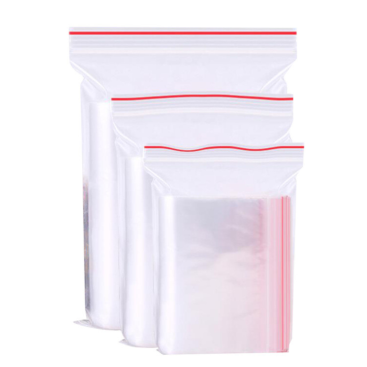 100pcs-2000pcs AU Zip Lock Plastic Bags Reclosable Resealable Zipper ...