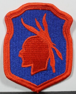 US Army 98th Infantry Training Division Full Color Unit Insignia Badge ...