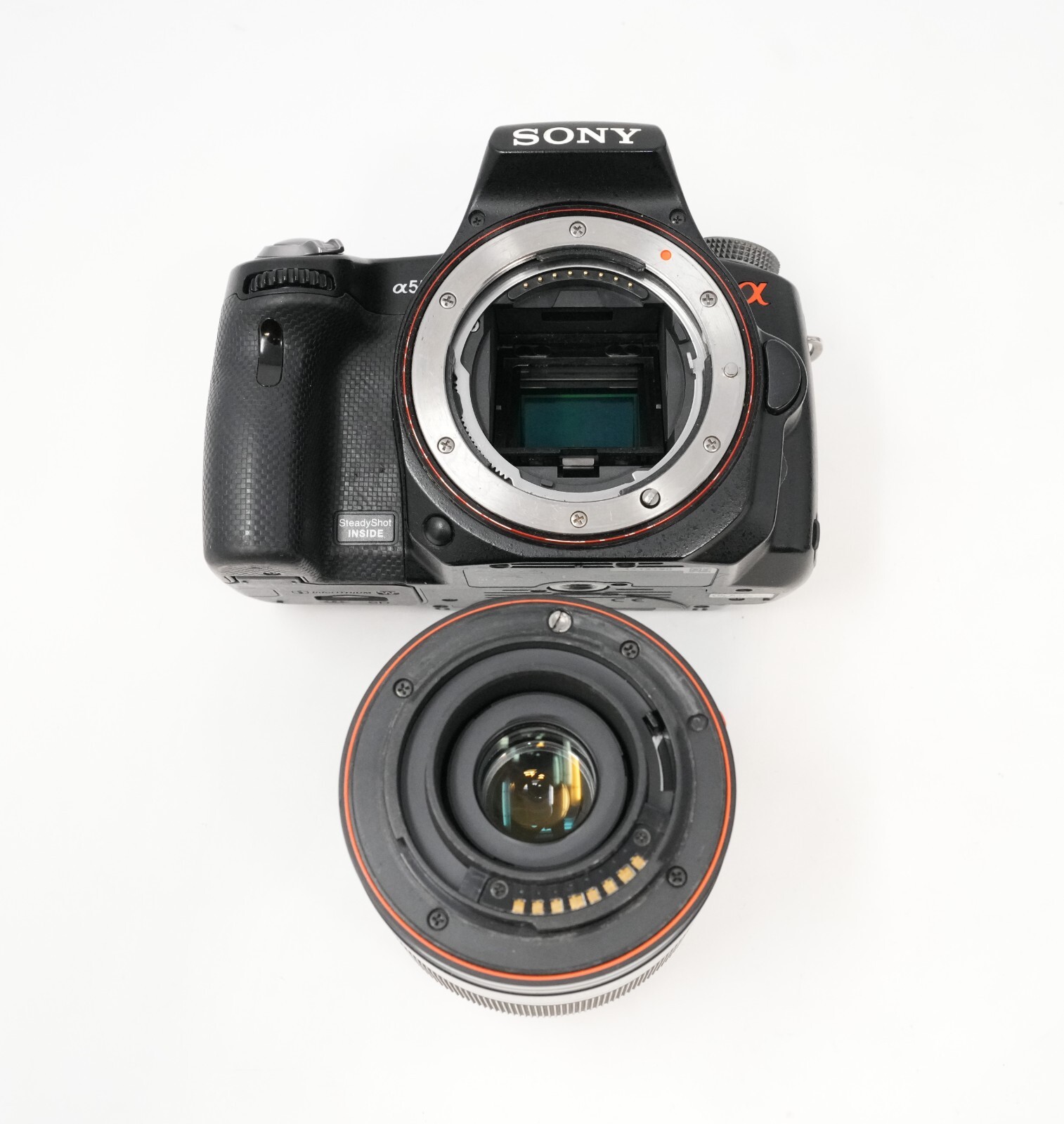 Sony Alpha SLT-A55 DSLR Camera with 18-70mm Lens, Charger, Battery