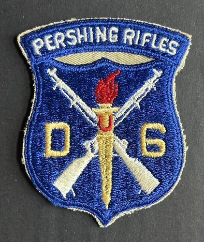 Pershing Rifles Company D-6 Shield Patch Utah State University ROTC | eBay