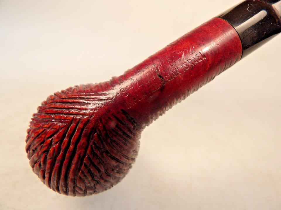 Shalom D17 Israel Imported Briar Pipe Small Billiard Hard Rubber ...