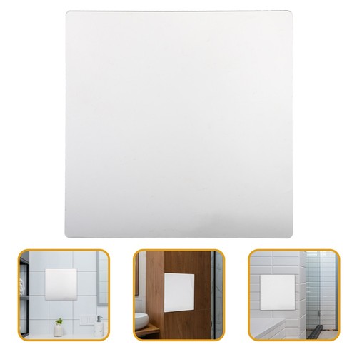 2 Pcs Acrylic Mirror Wall Adhesive Mirror Self Adhesive Mirror For Room ...