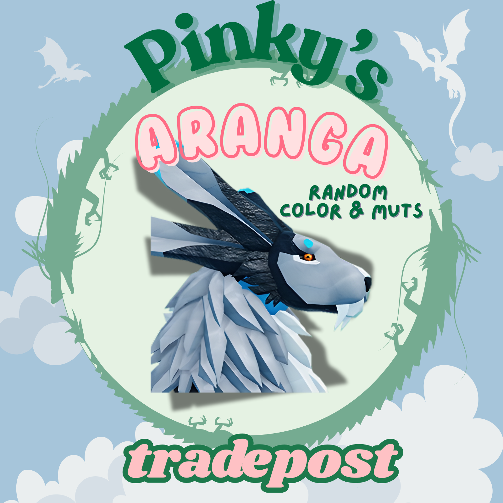 Aranga | Random Color & Mutations & Gen | Dragon Adventures | eBay