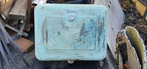 Vintage Brent Cistern Brass Blue | eBay