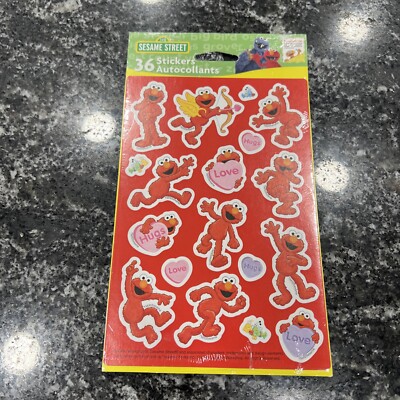 Sesame Street Elmo Stickers | eBay