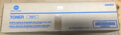 Konica Minolta TN217 SEALED Genuine OEM Toner Cartridge | eBay
