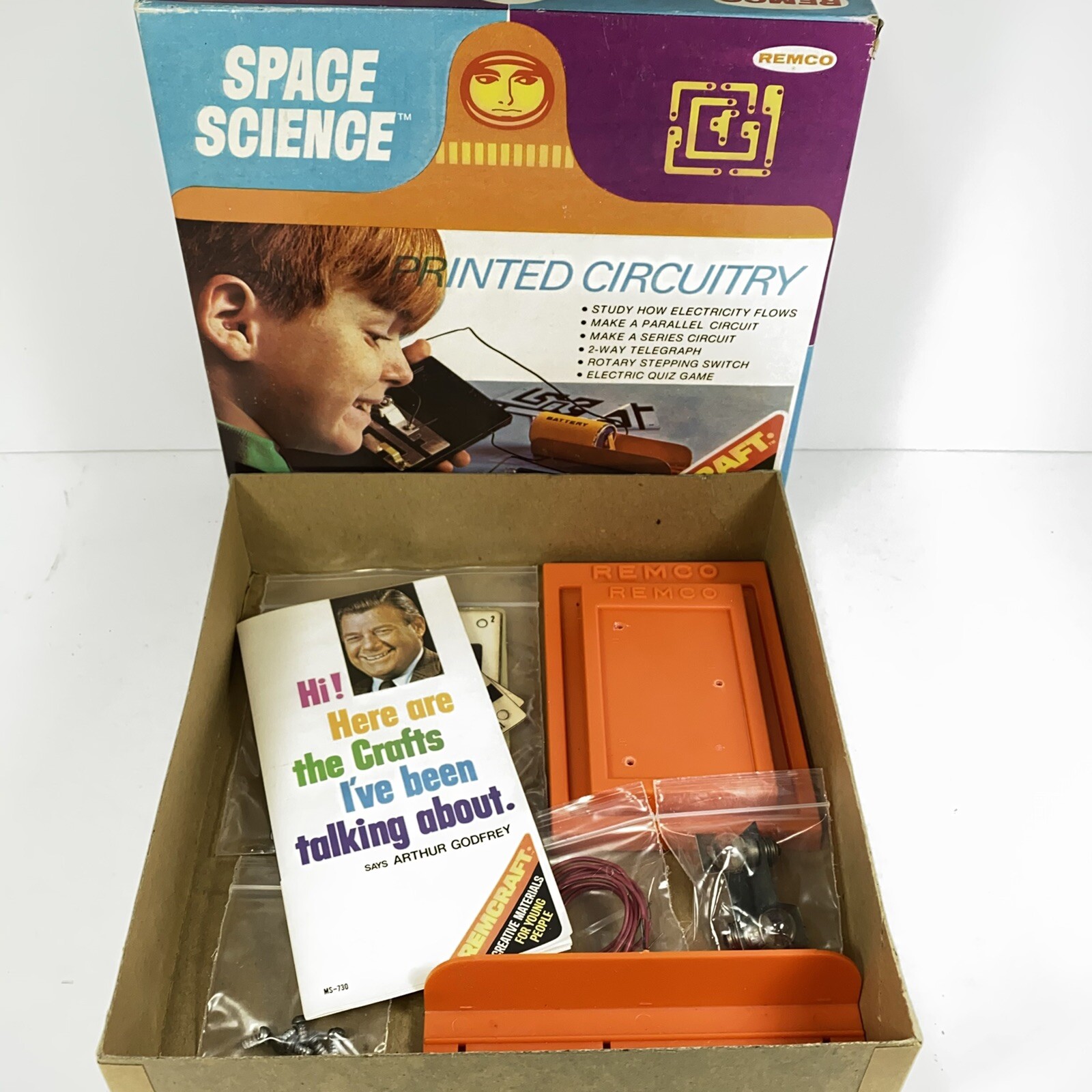 Vintage 1960’s Remco Printed Circuitry Set No. 5153 Space Science ...