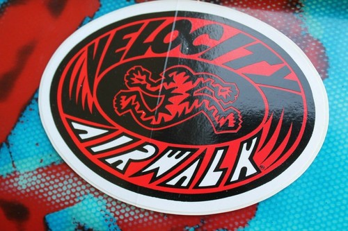 AIRWALK Velocity Footwear Shoes Red Running Man Vintage Skateboarding ...