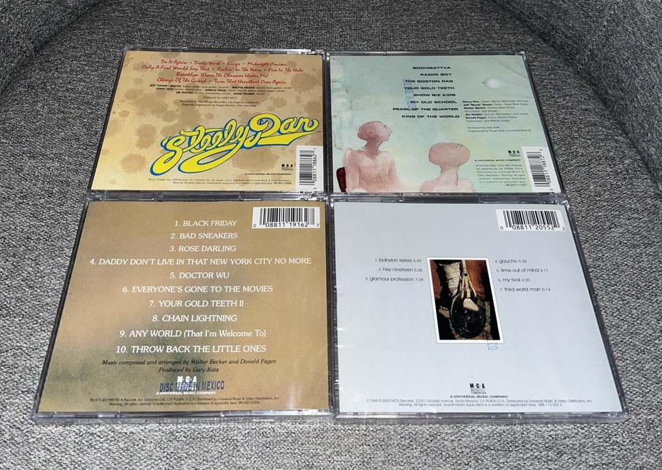 Steely Dan 4 CD Lot Can't Buy a Thrill, Countdown, Katy, Gaucho 8811188627| eBay