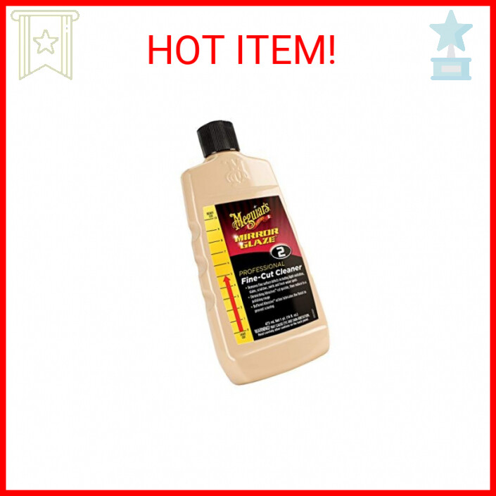 Meguiar's Professional Fine-Cut Cleaner M0216 - Pro Mild Abrasive ...