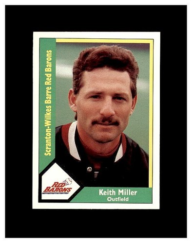1990 Scranton Red Barons CMC #21 Keith Miller | eBay