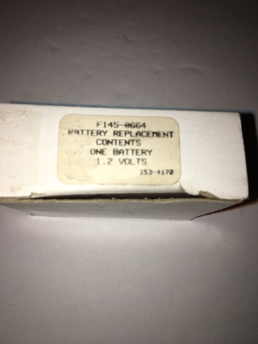 White Rodgers F145-0664 Replacement Thermostat Battery RARE VINTAGE ...