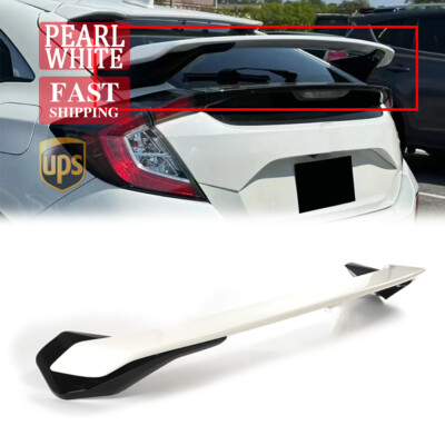 For Civic FK7 FK4 FK8 5DR Hatchback 2017-2021 White HPD Style Rear ...