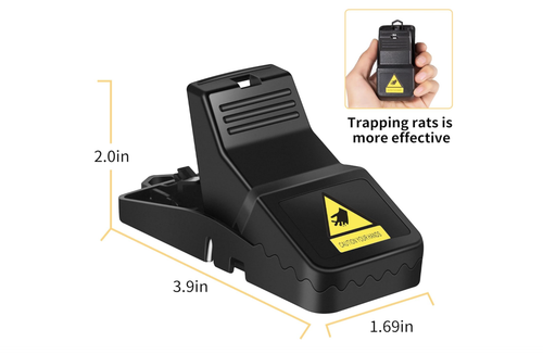 Heavy Duty Mouse Traps 6 Pack – Reusable Rodent Killer for Home Pest ...