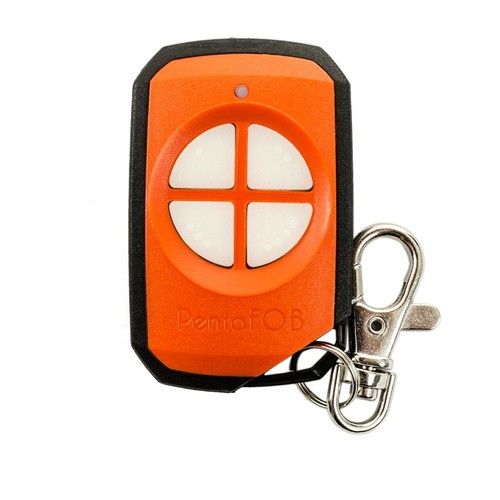 Elsema PentaFOB FOB43304 Orange Garage Door Remote Control Four Button ...