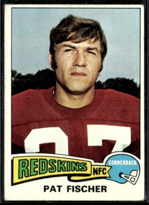 1975 Topps VG-EX Pat Fischer Washington Redskins #332 | eBay