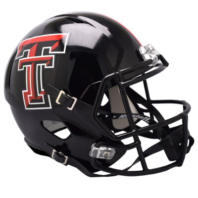 Texas Tech Red Raiders Riddell Speed Full Size Replica Football Helmet ...